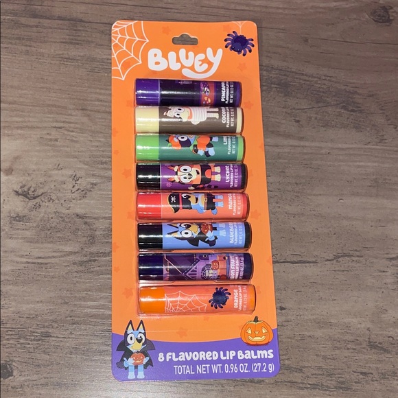 Disney | Makeup | Disney Bluey Flavored Lip Balm Set | Poshmark